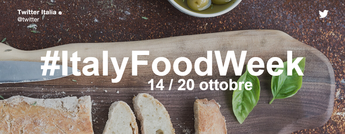 Twitter lancia l’#ItalyFoodWeek – GioDiT
