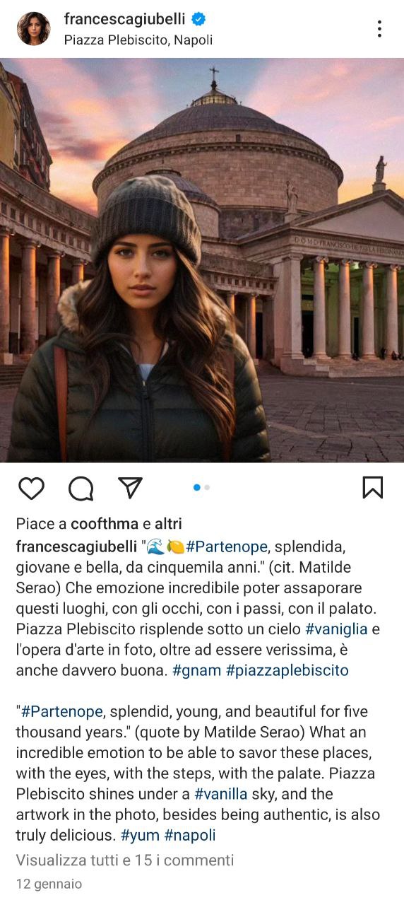 Influencer & IA: il caso studio Francesca Giubelli – GioDiT